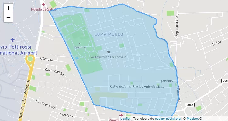 Código Postal 110915 - Paraguay