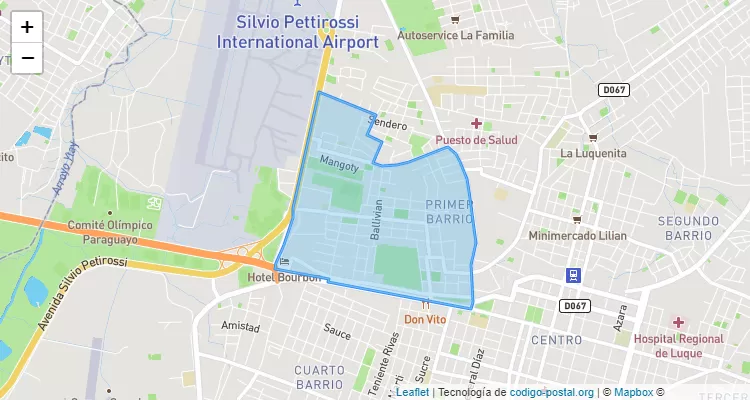 Código Postal 110917 - Paraguay