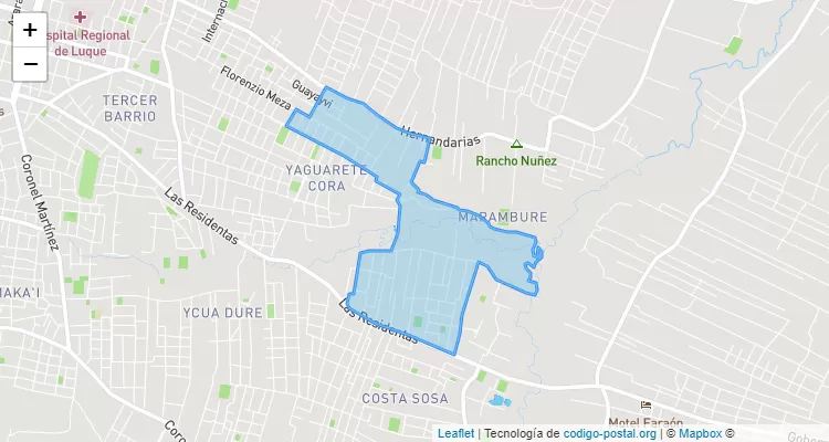 Código Postal 110923 - Paraguay