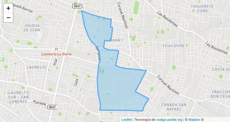 Código Postal 110948 - Paraguay