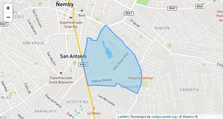 Código Postal 111223 - Paraguay