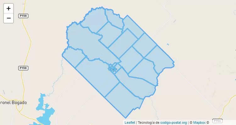 Código Postal Fram, Itapúa - Paraguay